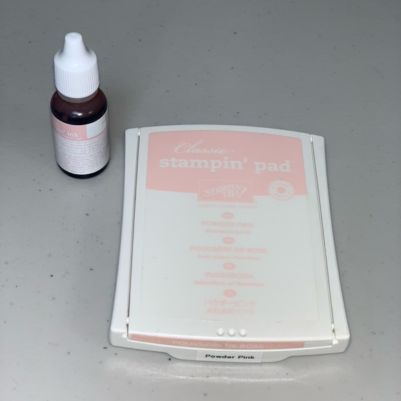 Stampin' Up! | Office | Stampin Up Ink Powder Pink Classic Refill Ink ...